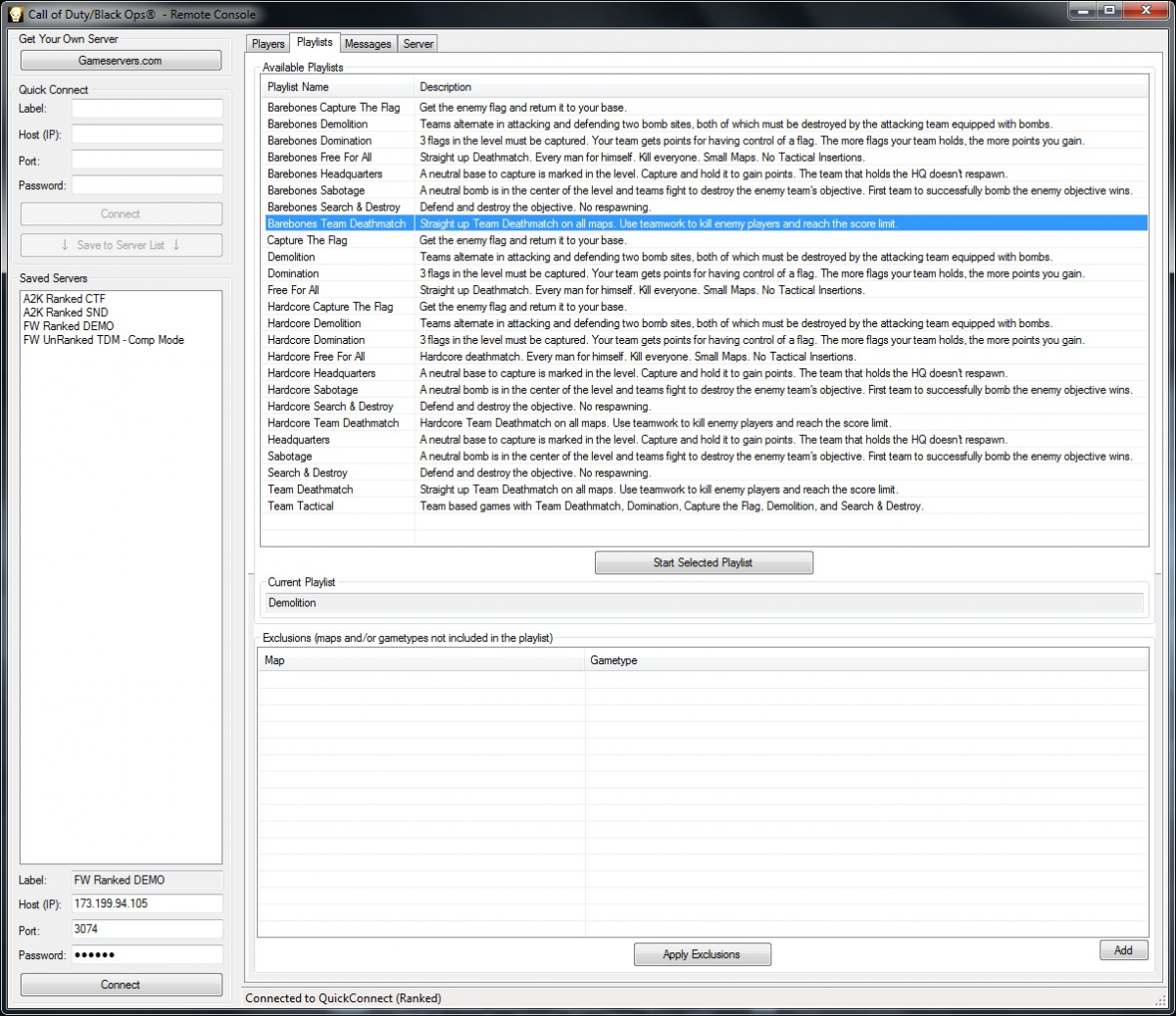 Call of Duty 7: Ranked Server Setup - COD Modding & Mapping Wiki